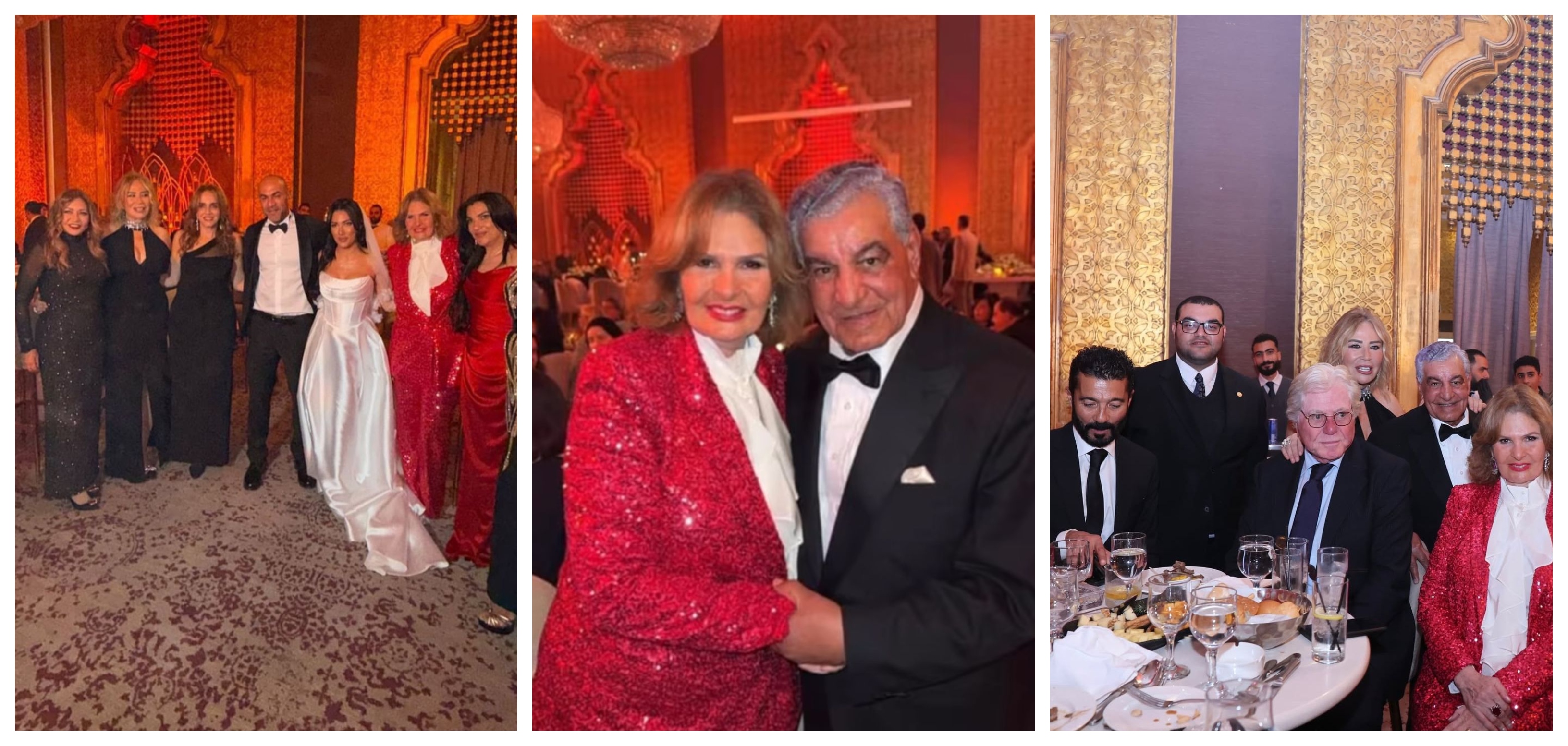 لقطات من حفل زفاف نجل زاهي حواس.. يسرا وخالد النبوي بين الحضور | قناة ...