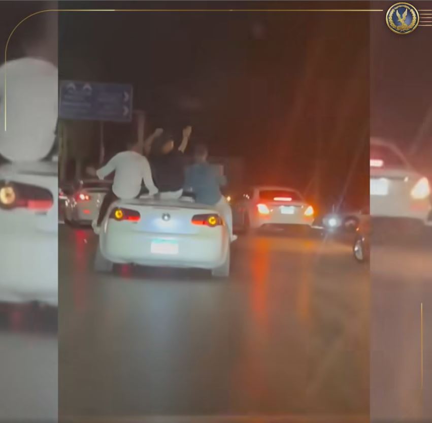 كان في زفة.. ضبط قائد سيارة أدى حركات استعراضية بالشرقية | قناة صدى البلد